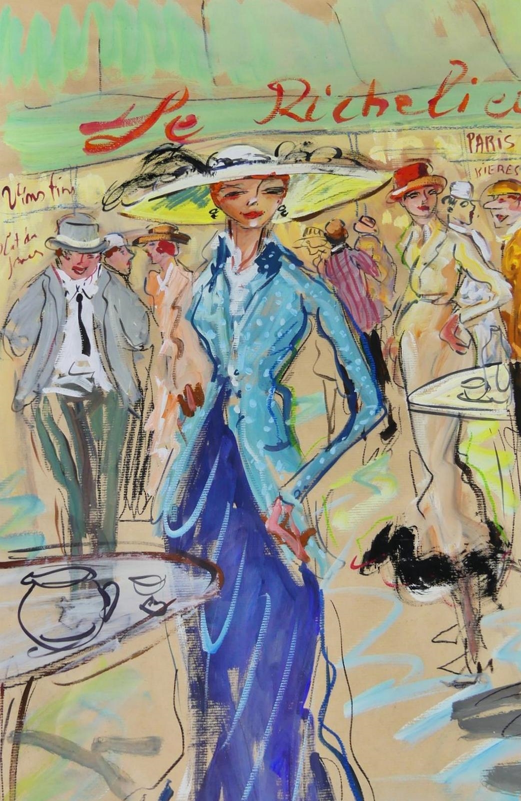 Marc Clauzade | Le Richelieu Bar (1957) | MutualArt