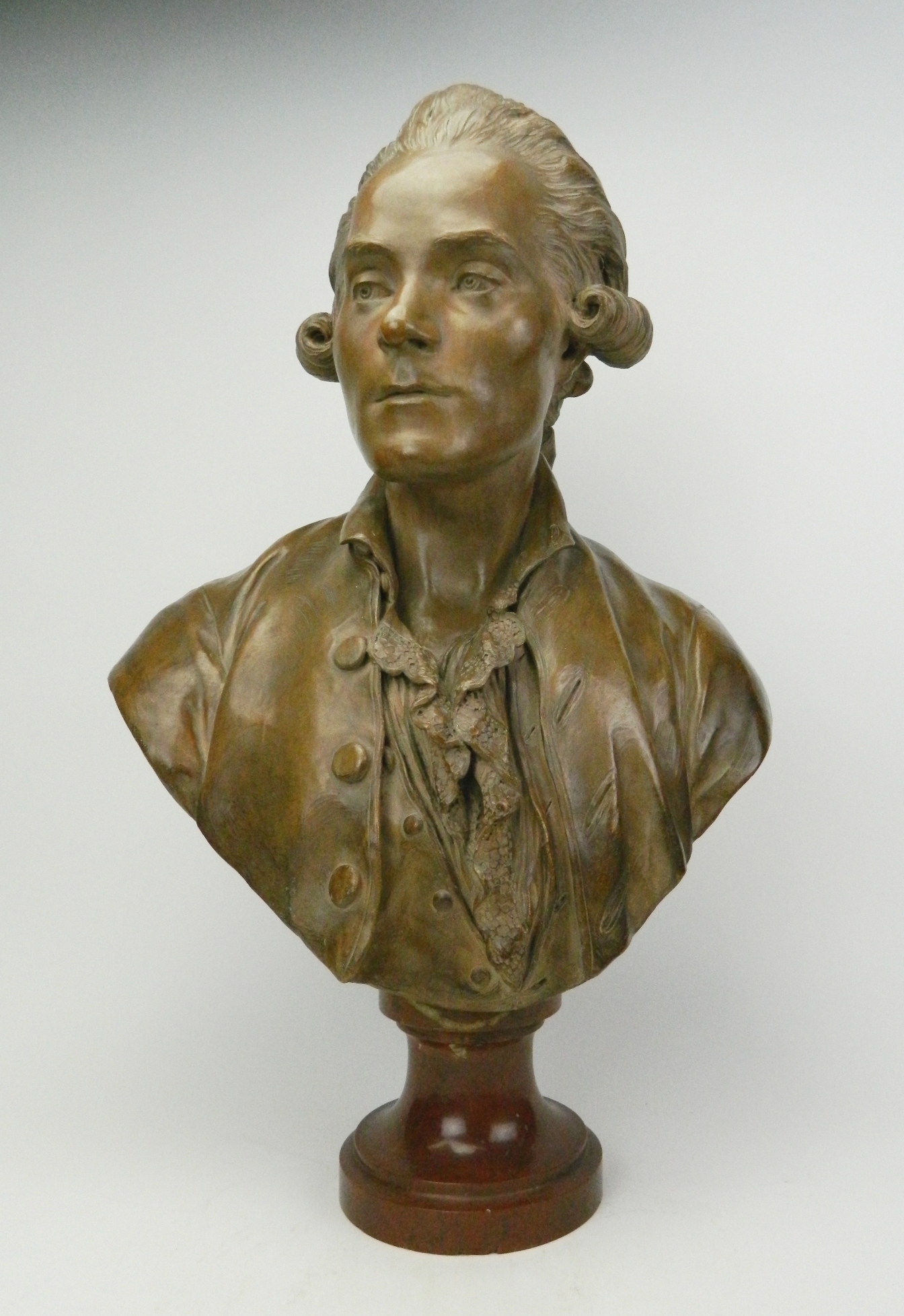 French School, 18th Century | Bust of a Young Gentleman | MutualArt