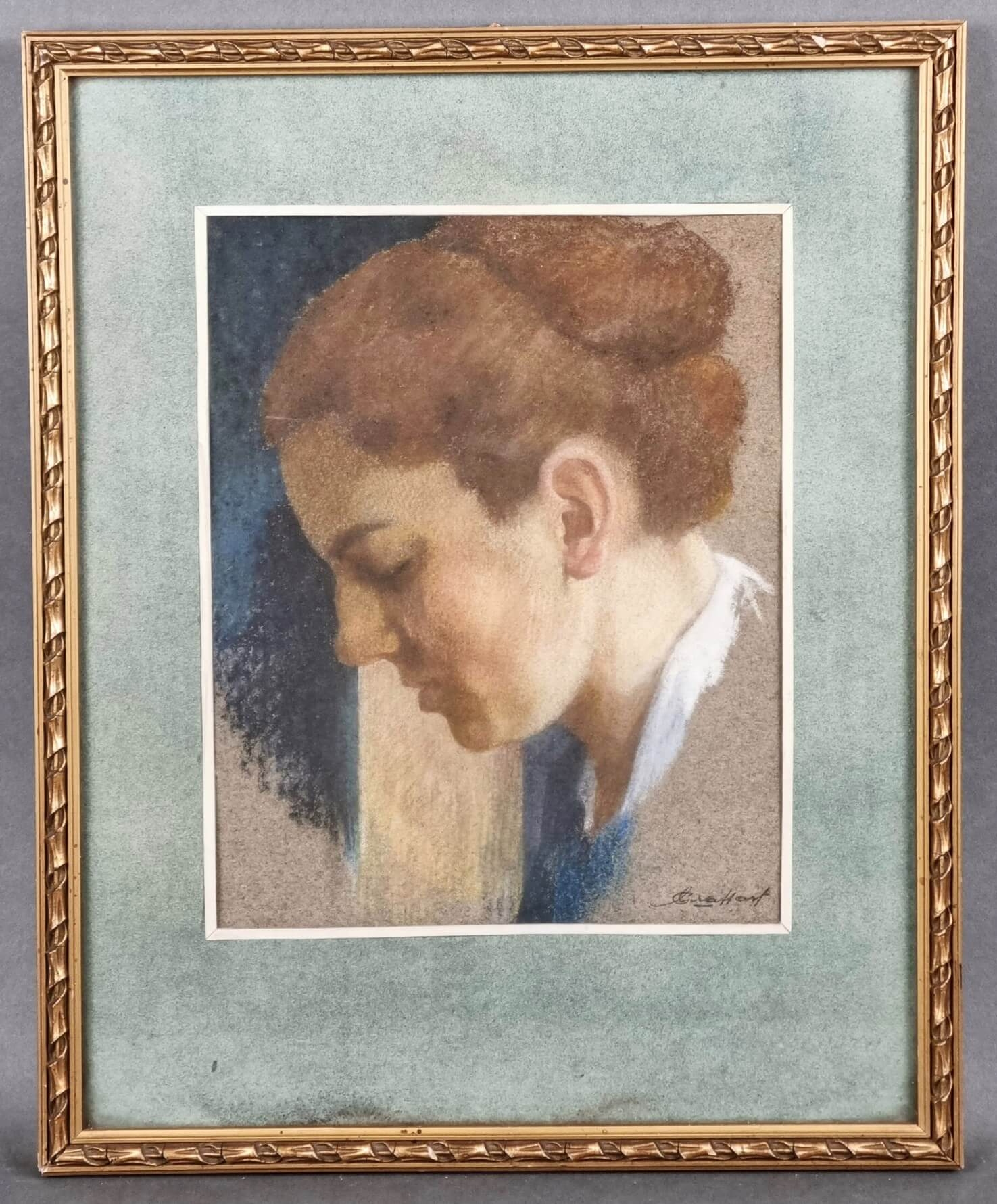 Charles Graffart | Profile of a lady | MutualArt