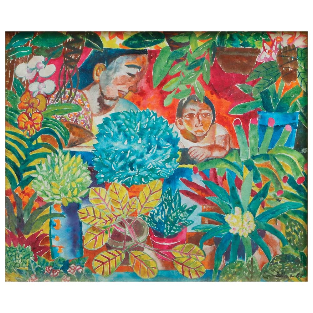 Norma Belleza | Mother and Child (1988) | MutualArt