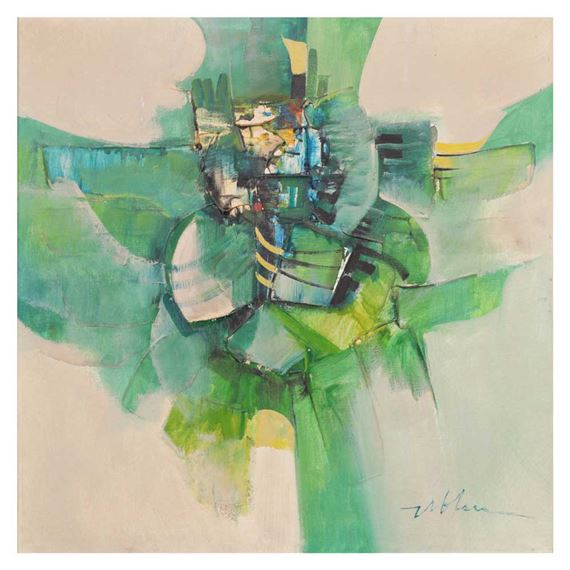 Leonardo Zablan | Untitled (Abstract) | MutualArt
