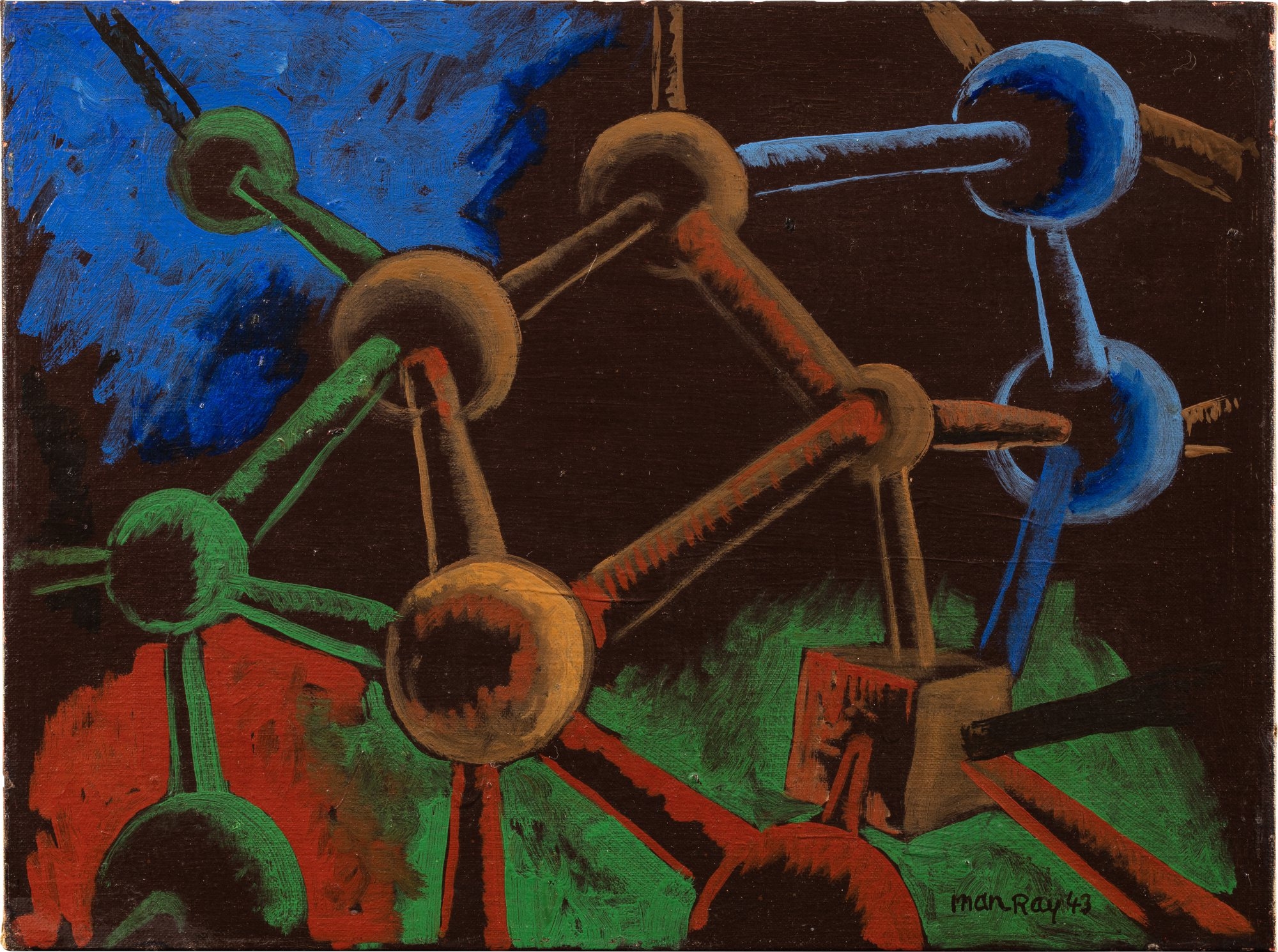 Man Ray | Untitled (Abstract) (1958) | MutualArt