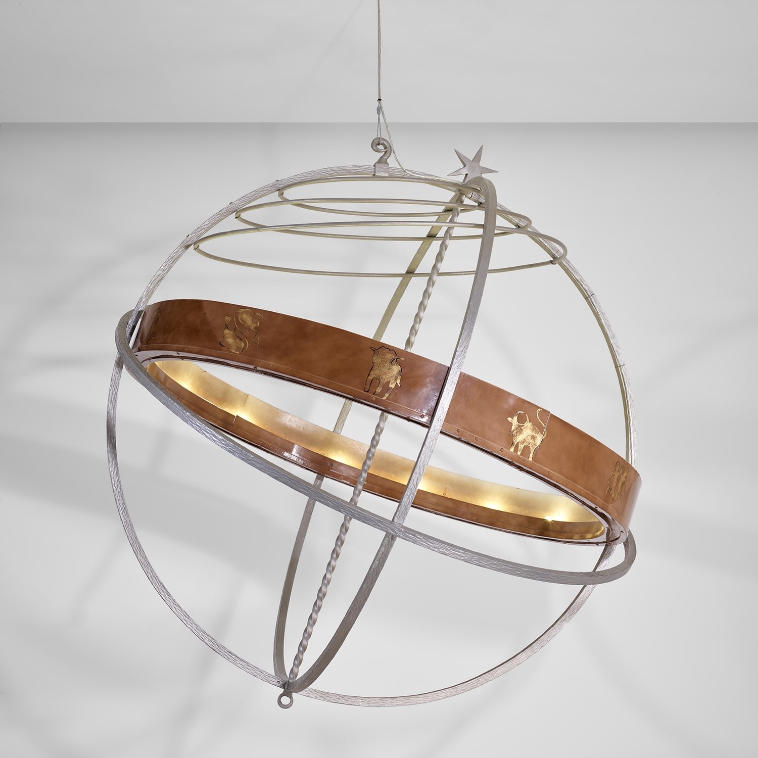 Marcel Coard | Monumental ceiling light, from the Paul Cocteau ...