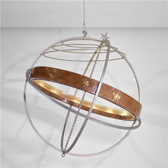 Marcel Coard | Monumental ceiling light, from the Paul Cocteau ...