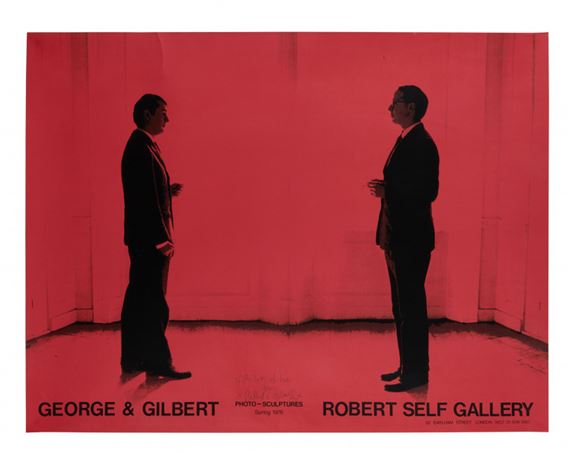 Gilbert & George | Pour Robert Self Gallery (1976) | MutualArt