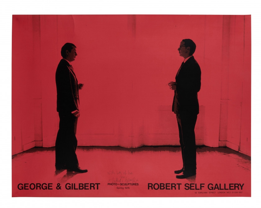 Gilbert & George | Pour Robert Self Gallery (1976) | MutualArt