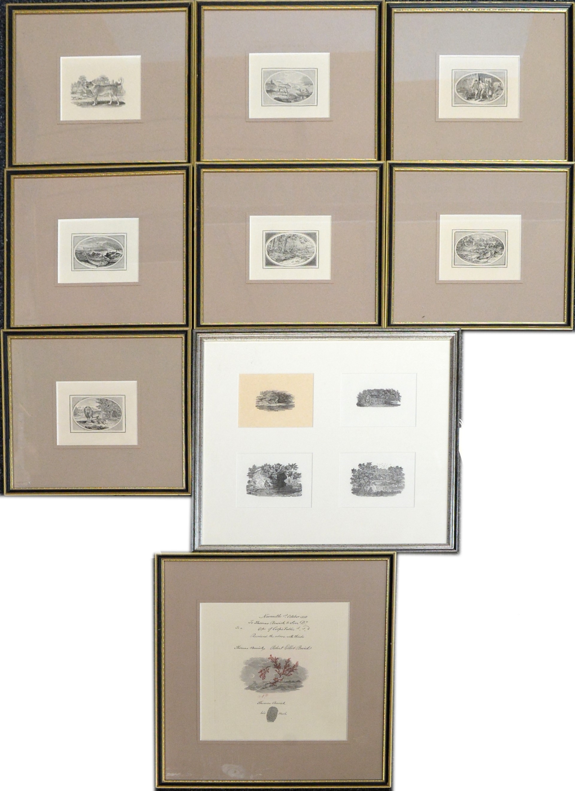 Thomas Bewick | A collection of tail-pieces or vignettes, including ...