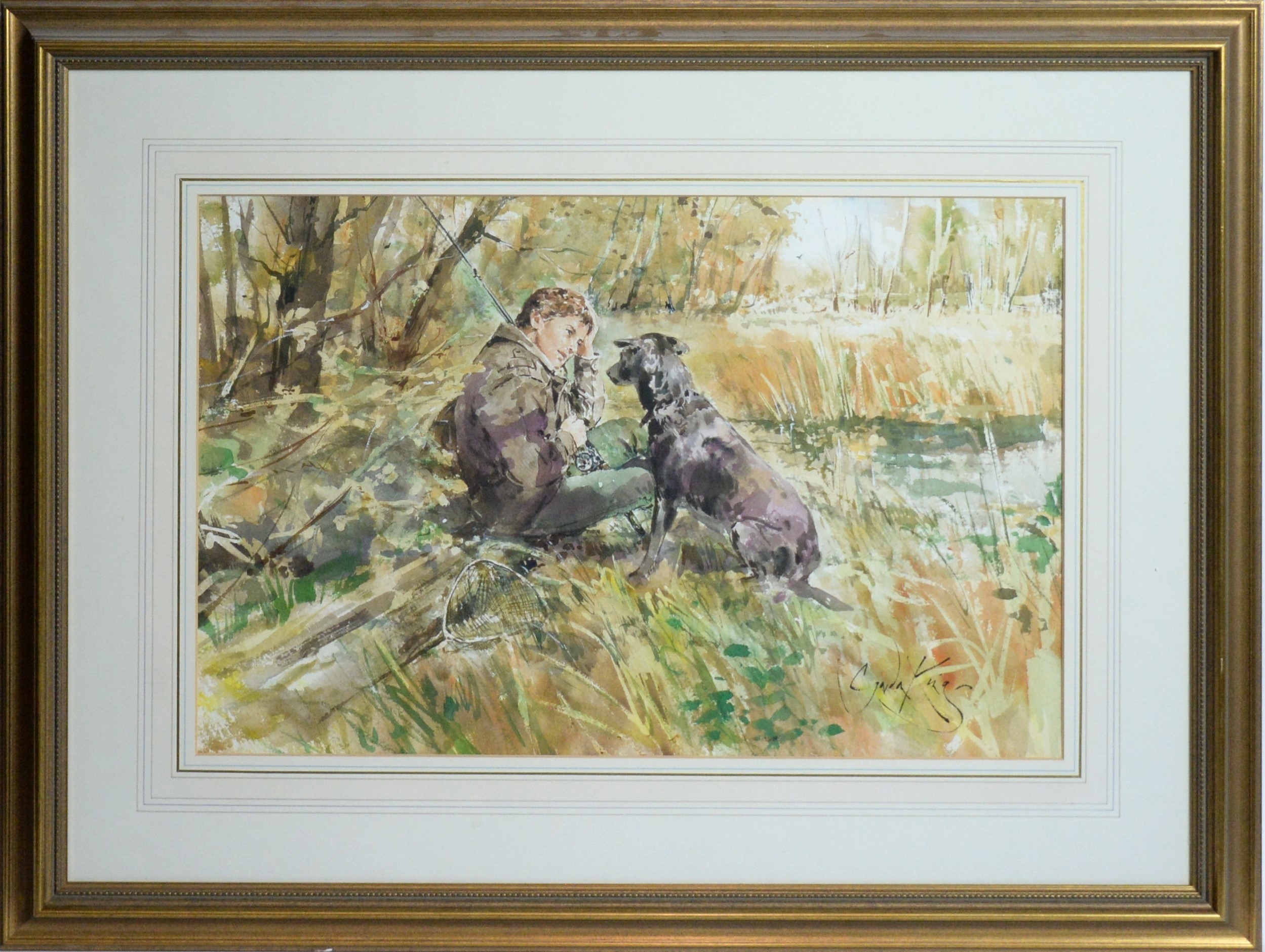 Gordon King | Faithful Companion | MutualArt