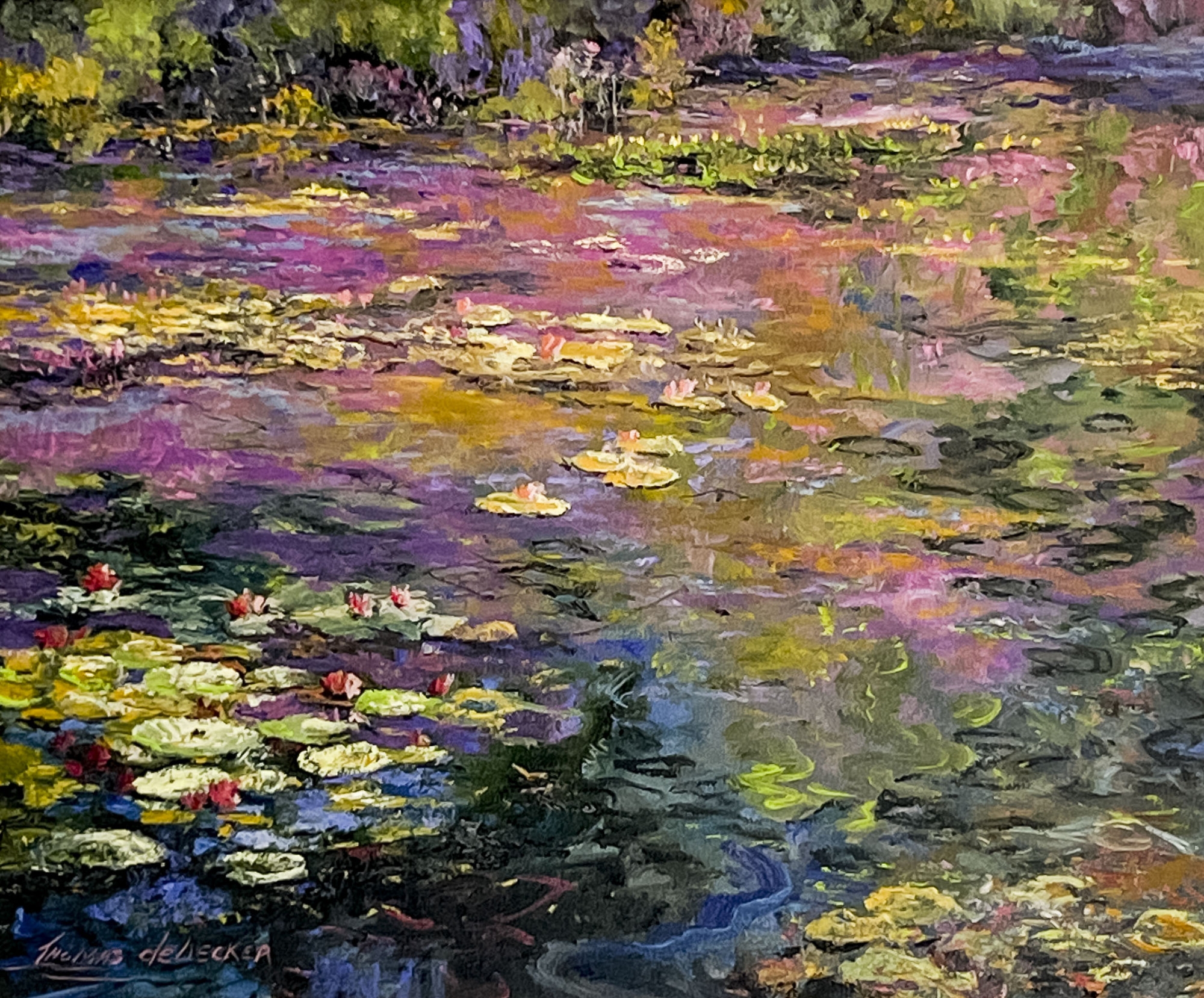 Thomas de Decker | Pond Flowers (2022) | MutualArt