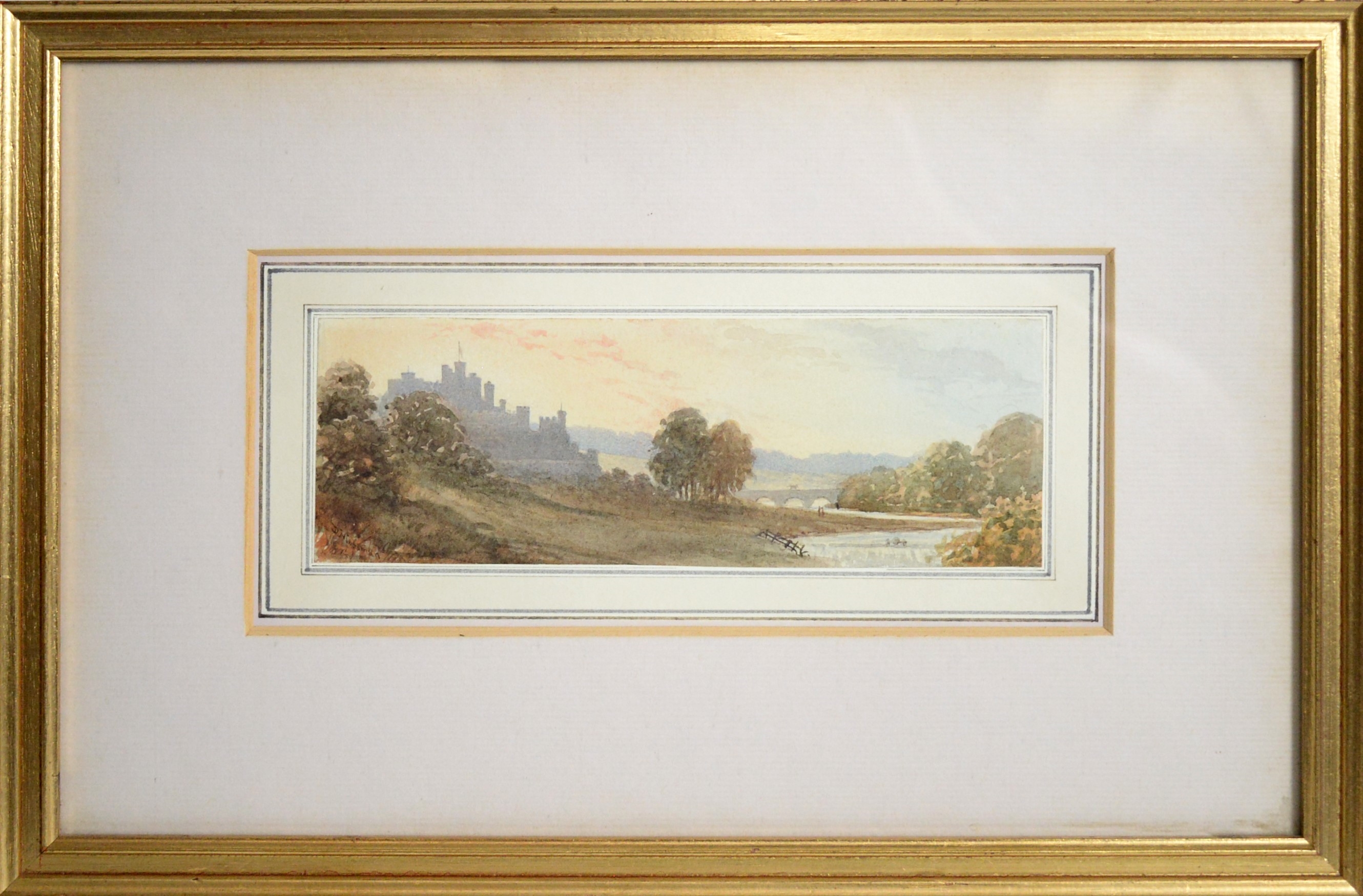 DAVID MOSSMAN | View of Alnwick | MutualArt