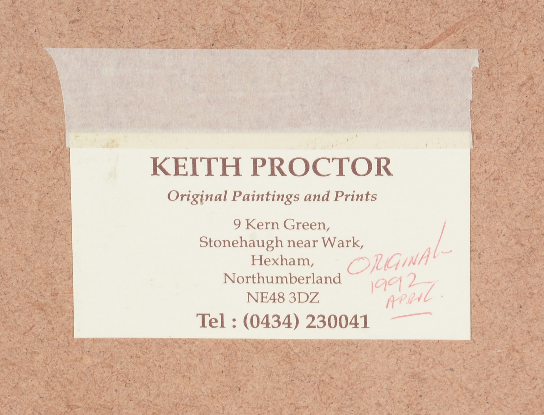 Keith Proctor | Elephant Emerging from a Splatter Sandstorm (1992 ...