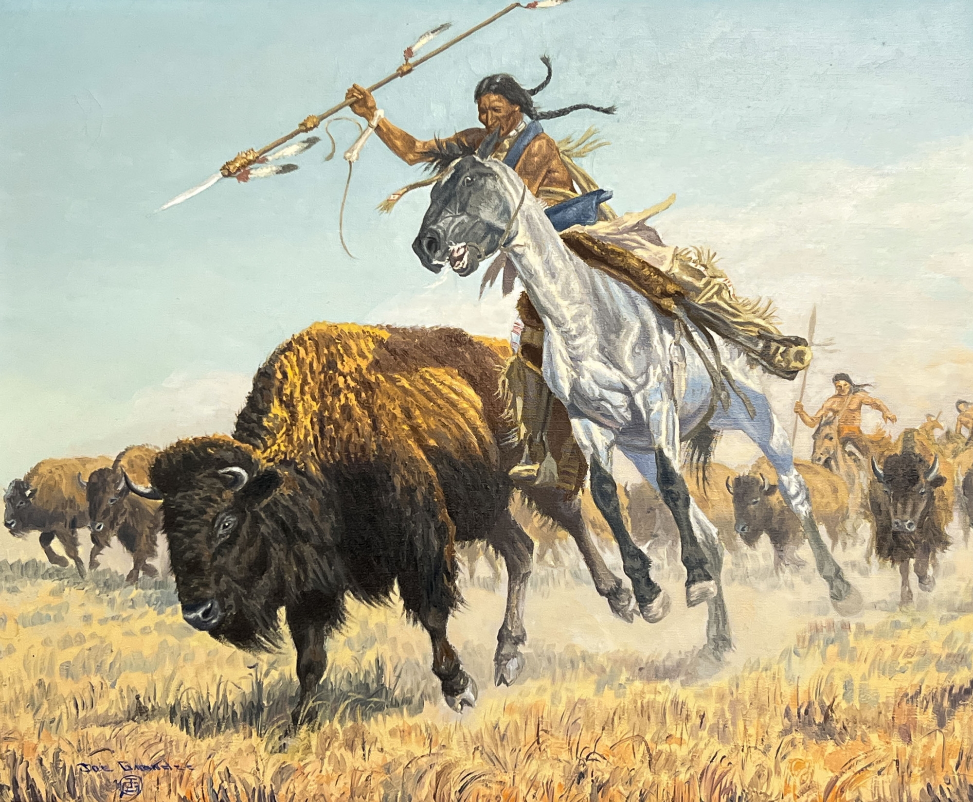 Joe Grandee | The Great Spirit Provides | MutualArt