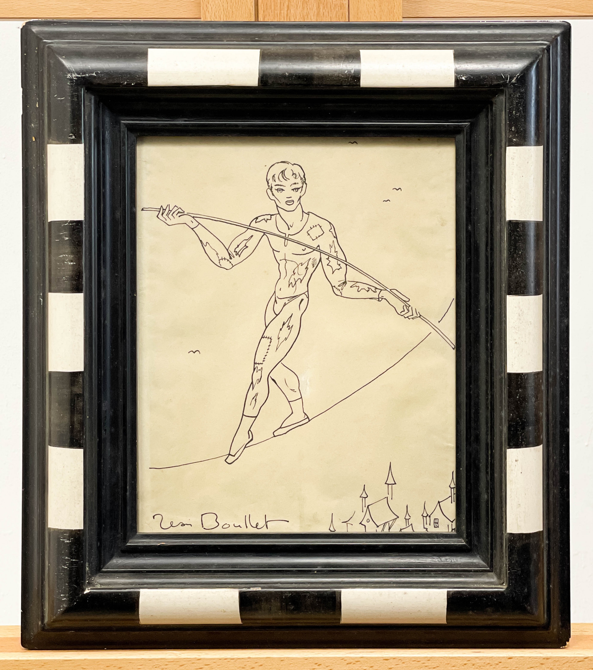 Jean Boullet | Tightrope Walker | MutualArt