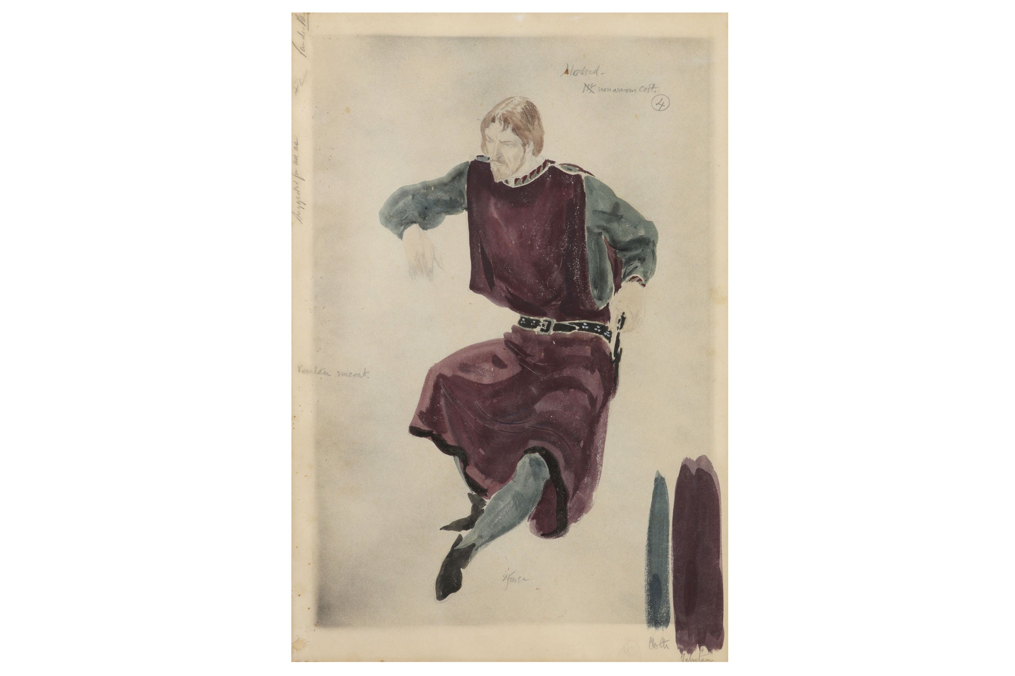 Roger Furse | Modred ‘non-armour cost.’ | MutualArt