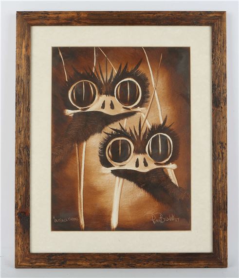 Peter Browne | Outback Crooks (1967) | MutualArt