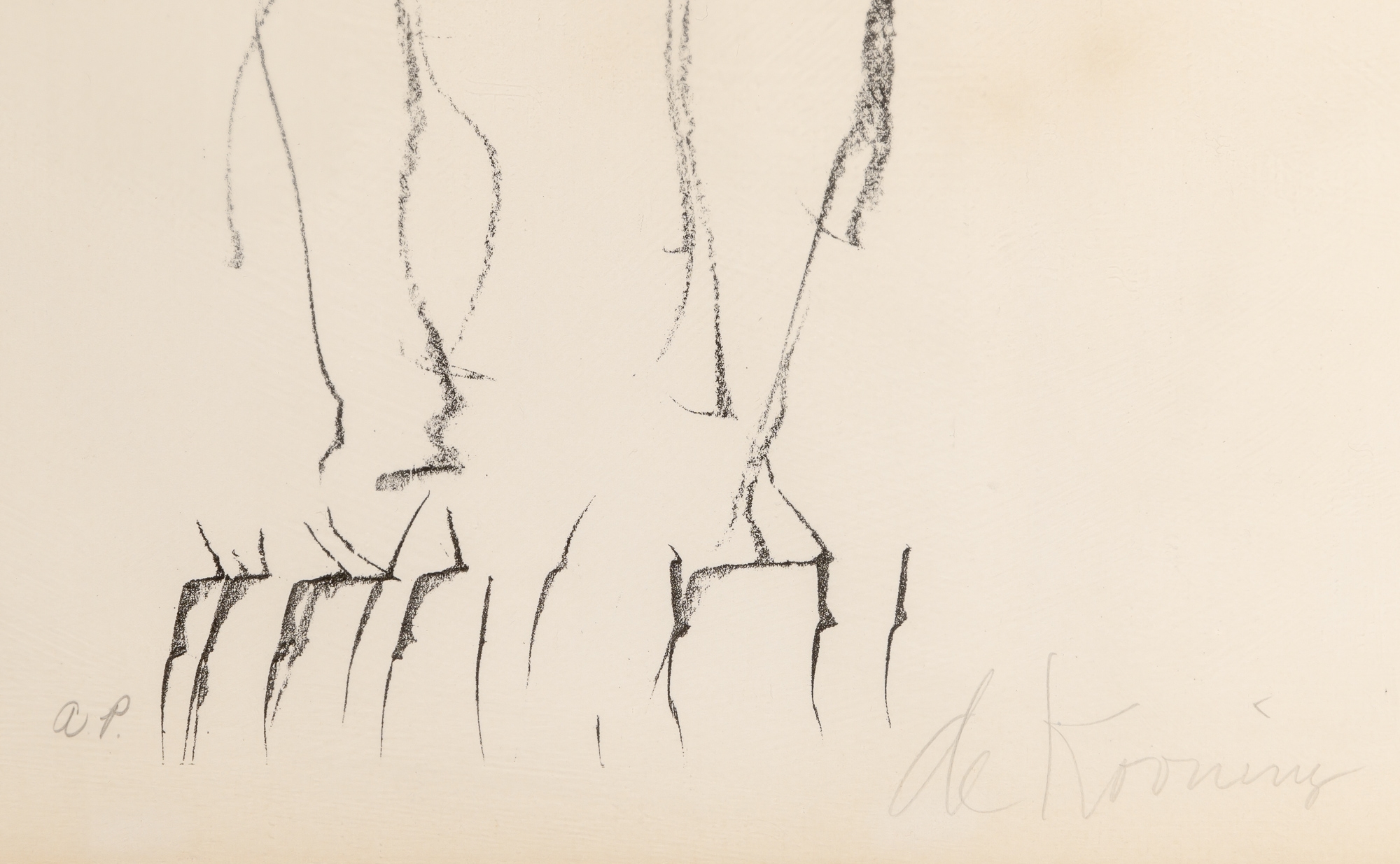 Willem de Kooning | CLAM DIGGER (GRAHAM 4) (1966) | MutualArt