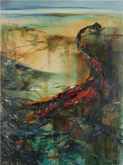 Kenneth Webb | abstract landscape (1962) | MutualArt