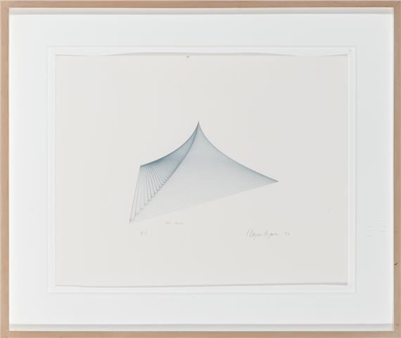 Agnes Denes | PROBABILITY PYRAMID (1992) | MutualArt
