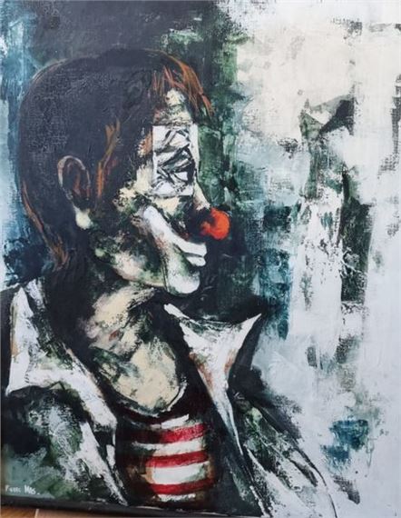 Pierre Mas | Le clown (1965) | MutualArt