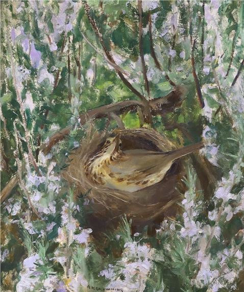 Amy Katherine Browning | Mother Thrush | MutualArt
