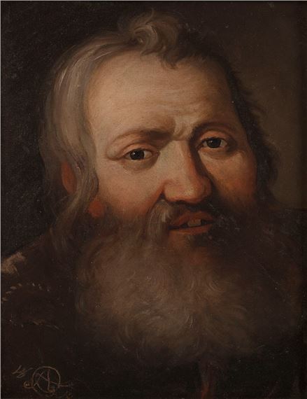 Aleksandr‏ Orlowski | PORTRET BRODATEGO MĘŻCZYZNY (1814) | MutualArt