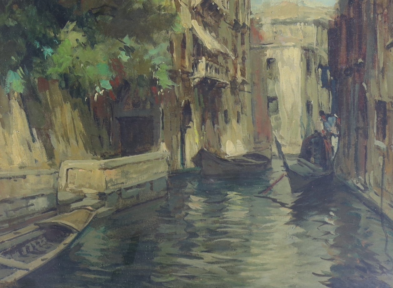 Edward Wesson | Venetian canal scene | MutualArt