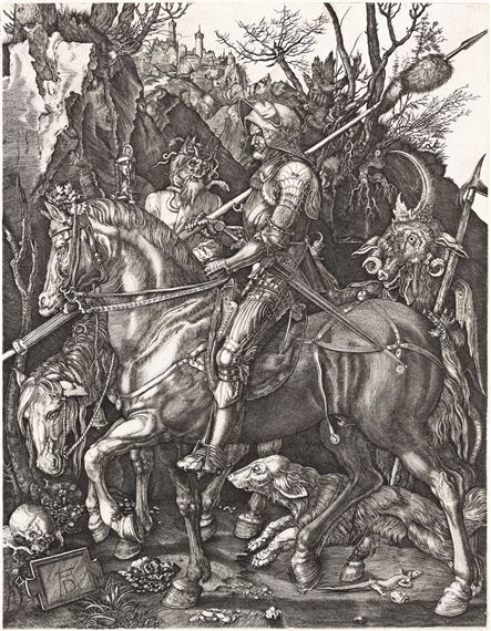 Albrecht Dürer | Knight, Death and the Devil (Circa 1600) | MutualArt