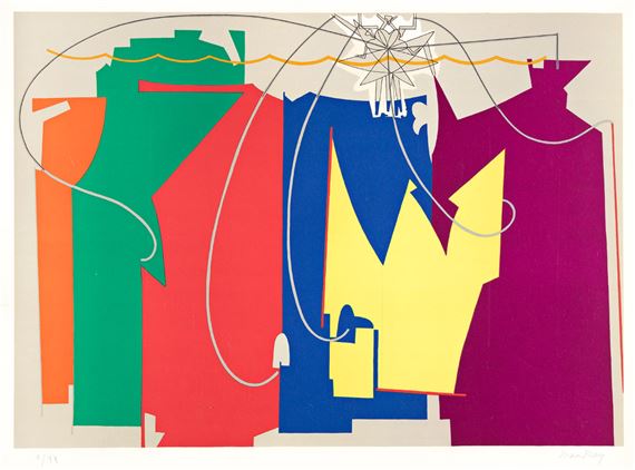 Man Ray | Rope Dancer Accompanies Herself with her Shadows. (1972 ...