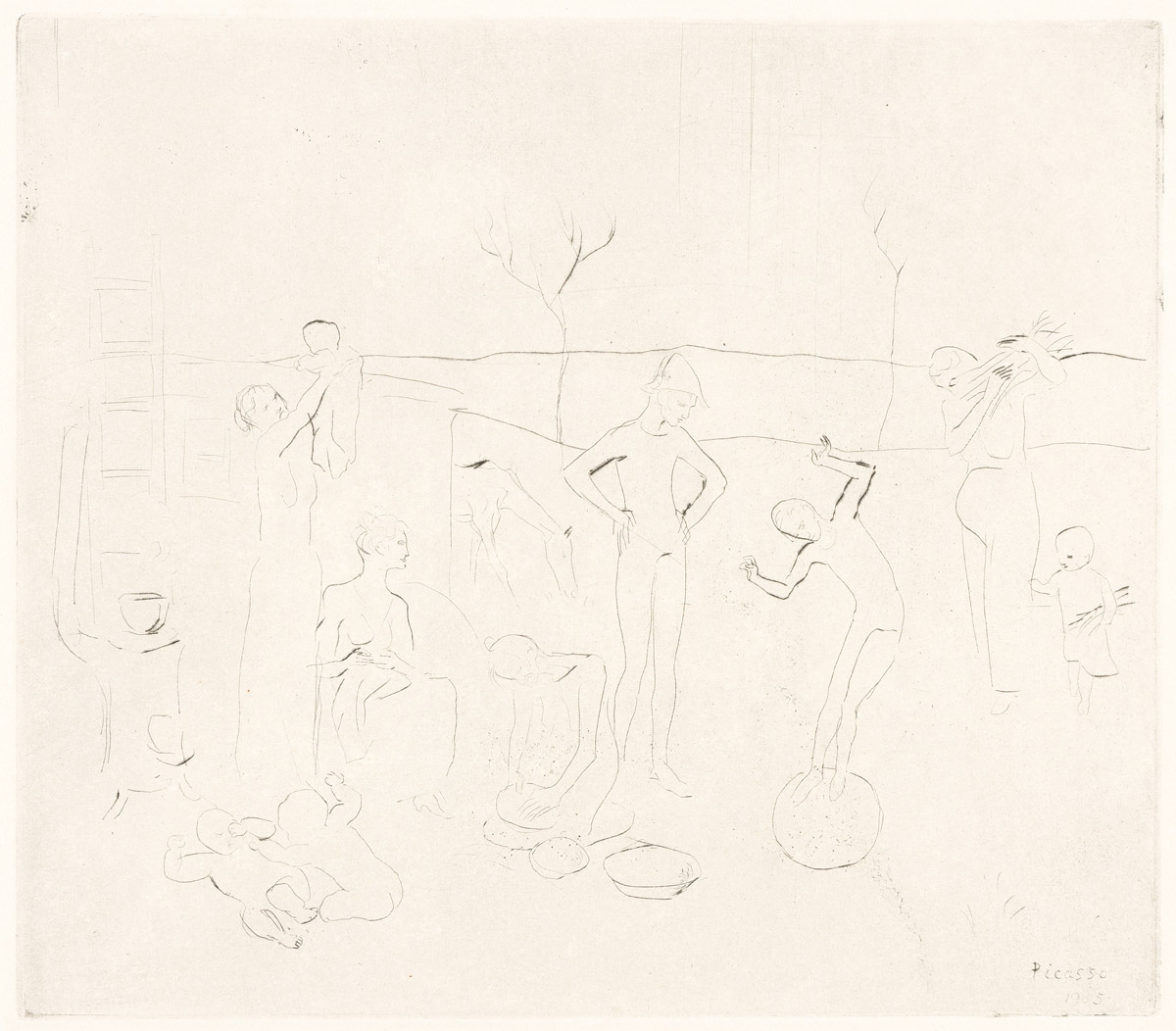 Pablo Picasso | Les Saltimbanques (1905) | MutualArt