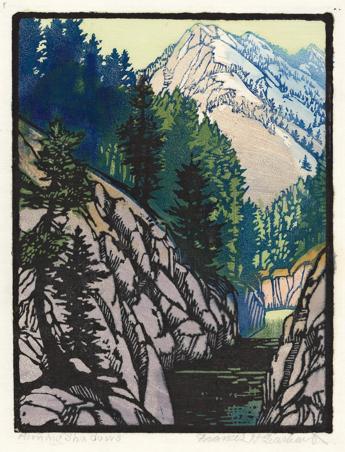 Frances H. Gearhart | Morning Shadows. (Circa 1930) | MutualArt