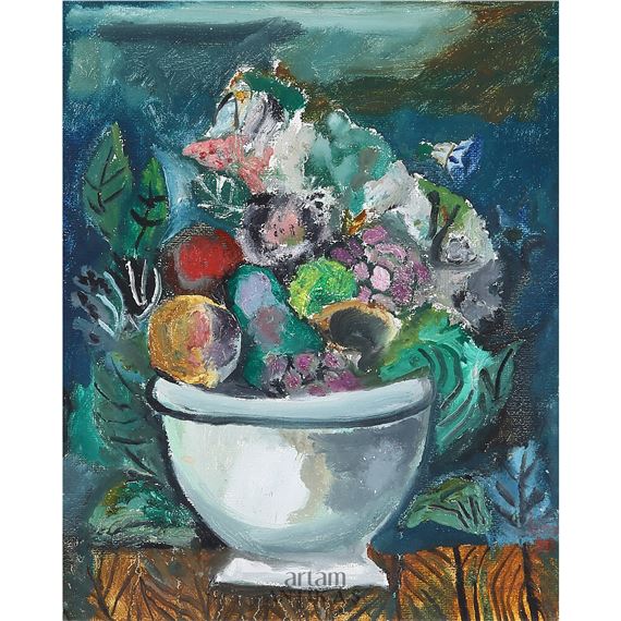 Cihat Burak | Natürmort (1990) | MutualArt