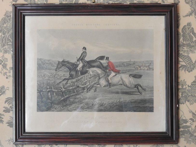 Henry Thomas Alken | Suite of four color lithographs depicting hunting ...