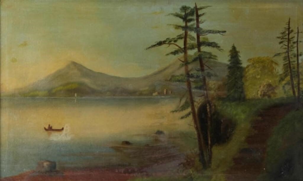 Chief James Beaver | Chief Beaver Canoe Scene (Circa 1900) | MutualArt