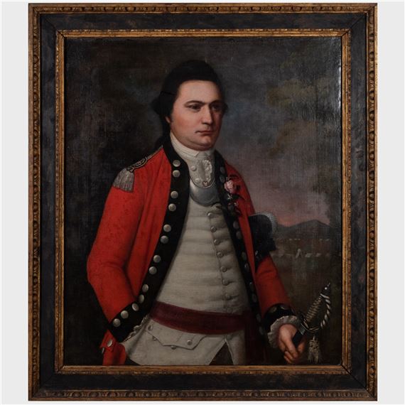 English School | Portrait of a British Officer | MutualArt