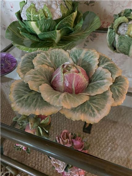 Anne Gordon | Lady Anne Gordon Porcelain Model of a Cabbage | MutualArt