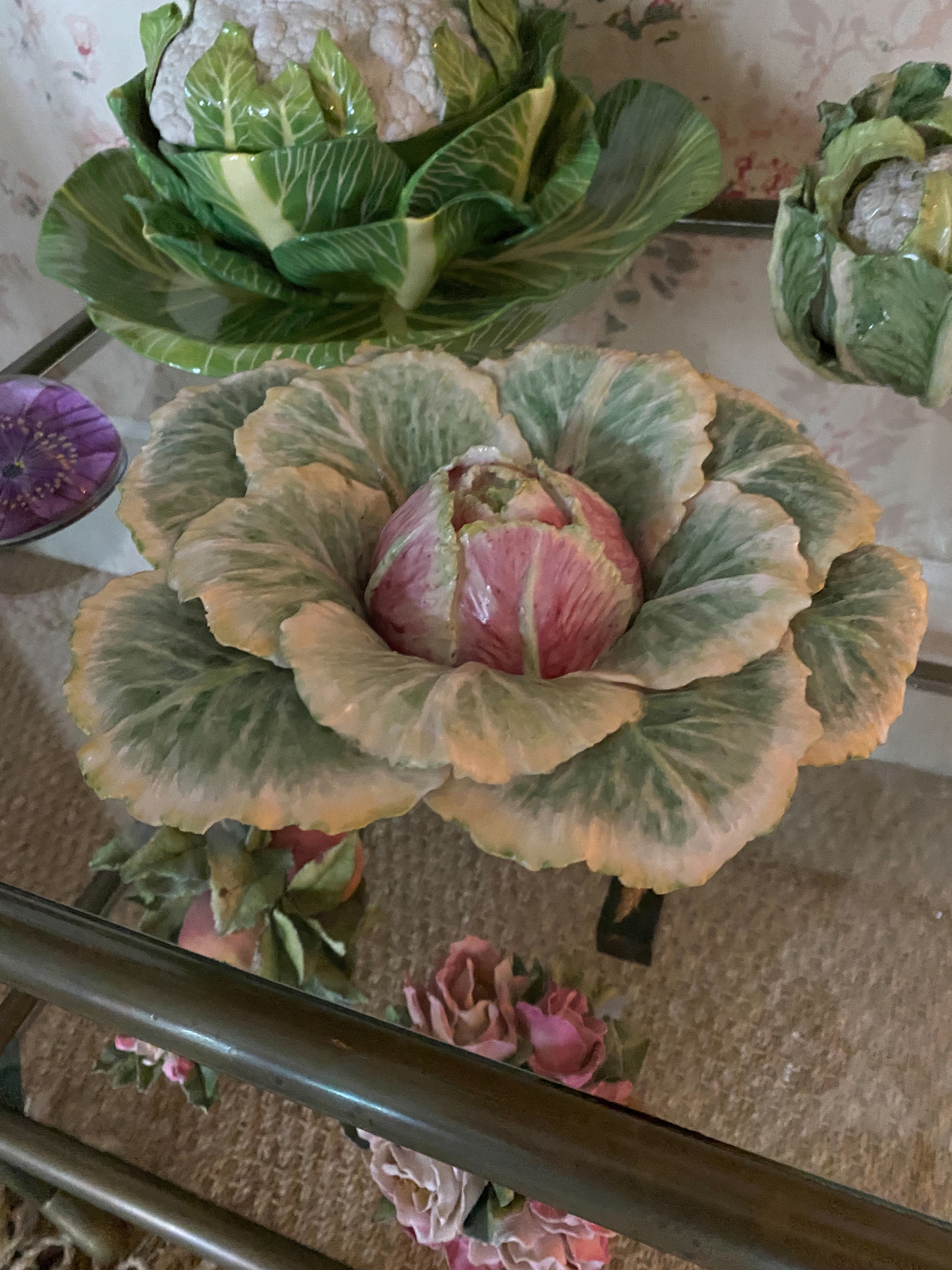 Anne Gordon | Lady Anne Gordon Porcelain Model of a Cabbage | MutualArt