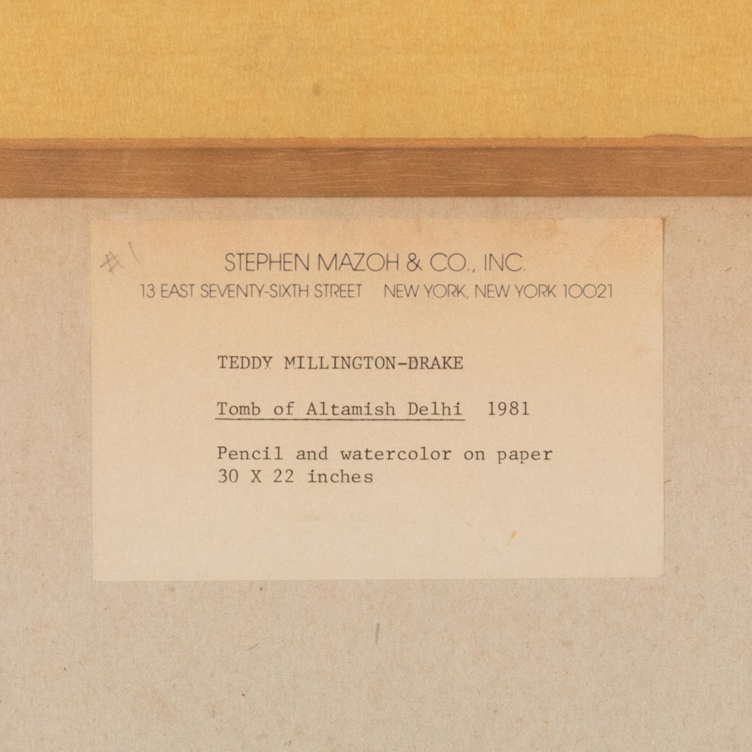 Teddy Millington-Drake | The Courtyard of the Palace of Man Singh ...