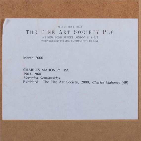 Charles Mahoney | Angelica Archangelica ; Helianthus Multifloris ; and ...