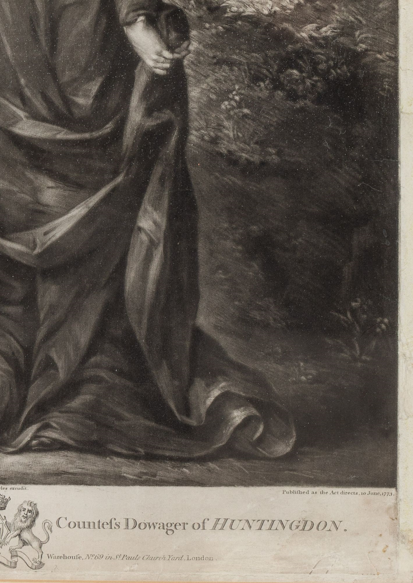 J. Russell | Selina Countess Dowager of Huntingdon, Printed for ...