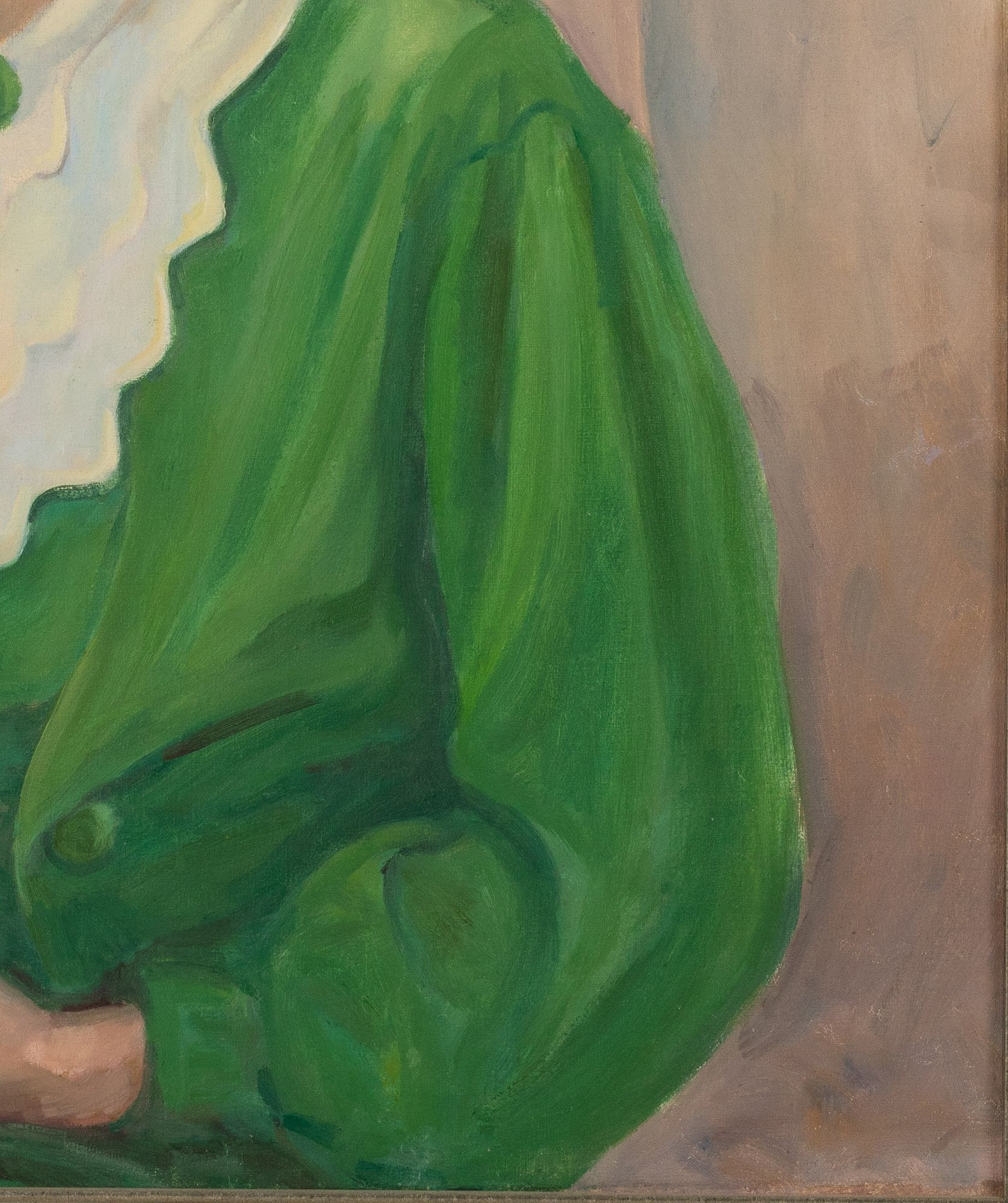Anne Taylor Nash | Portrait of a Woman in a Green Dress | MutualArt