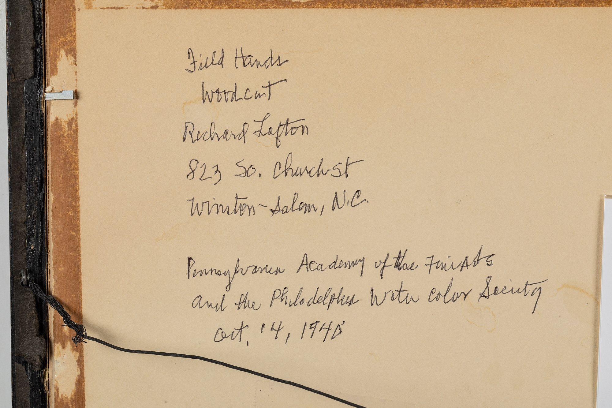 Richard Lofton | Field Hands | MutualArt