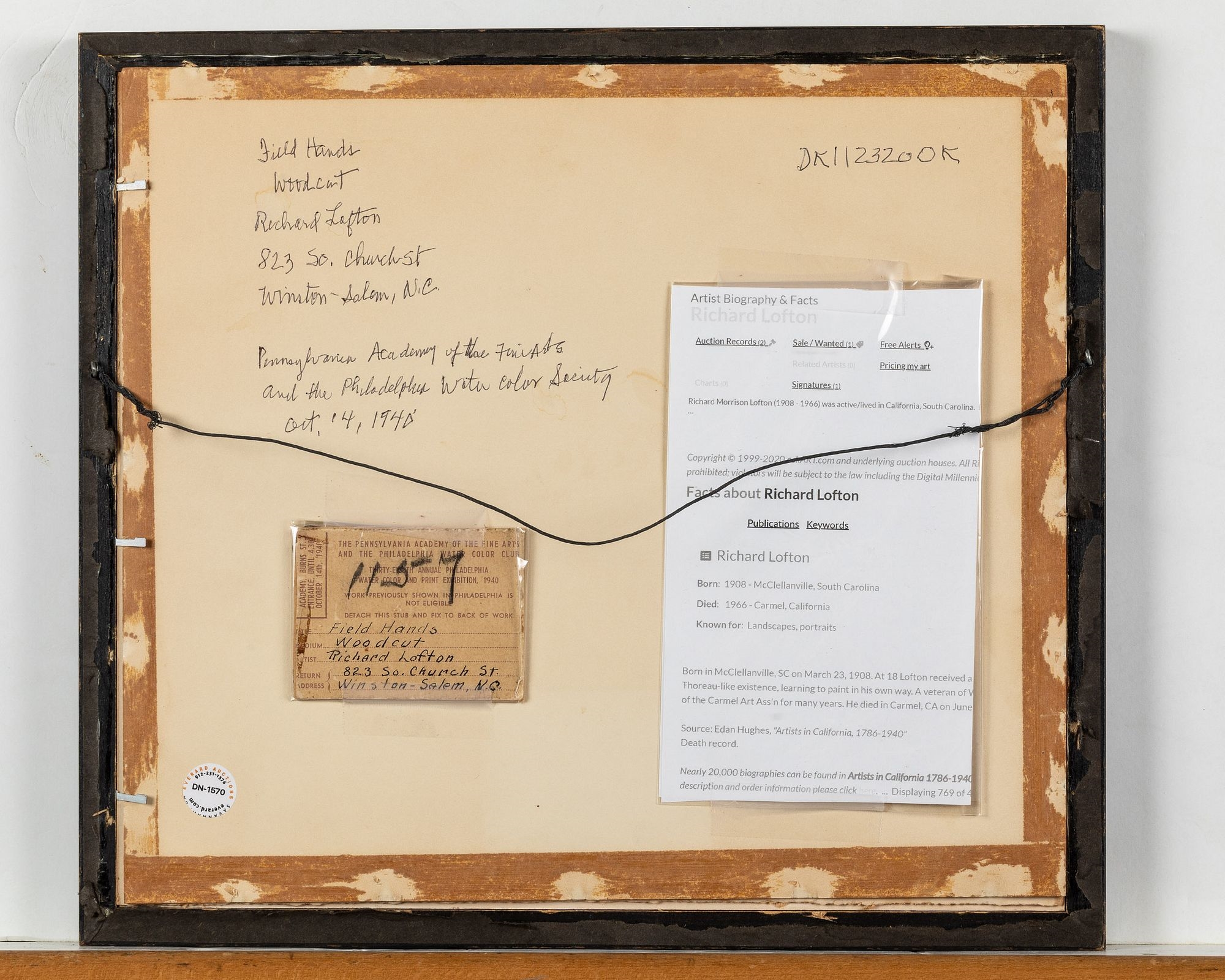 Richard Lofton | Field Hands | MutualArt