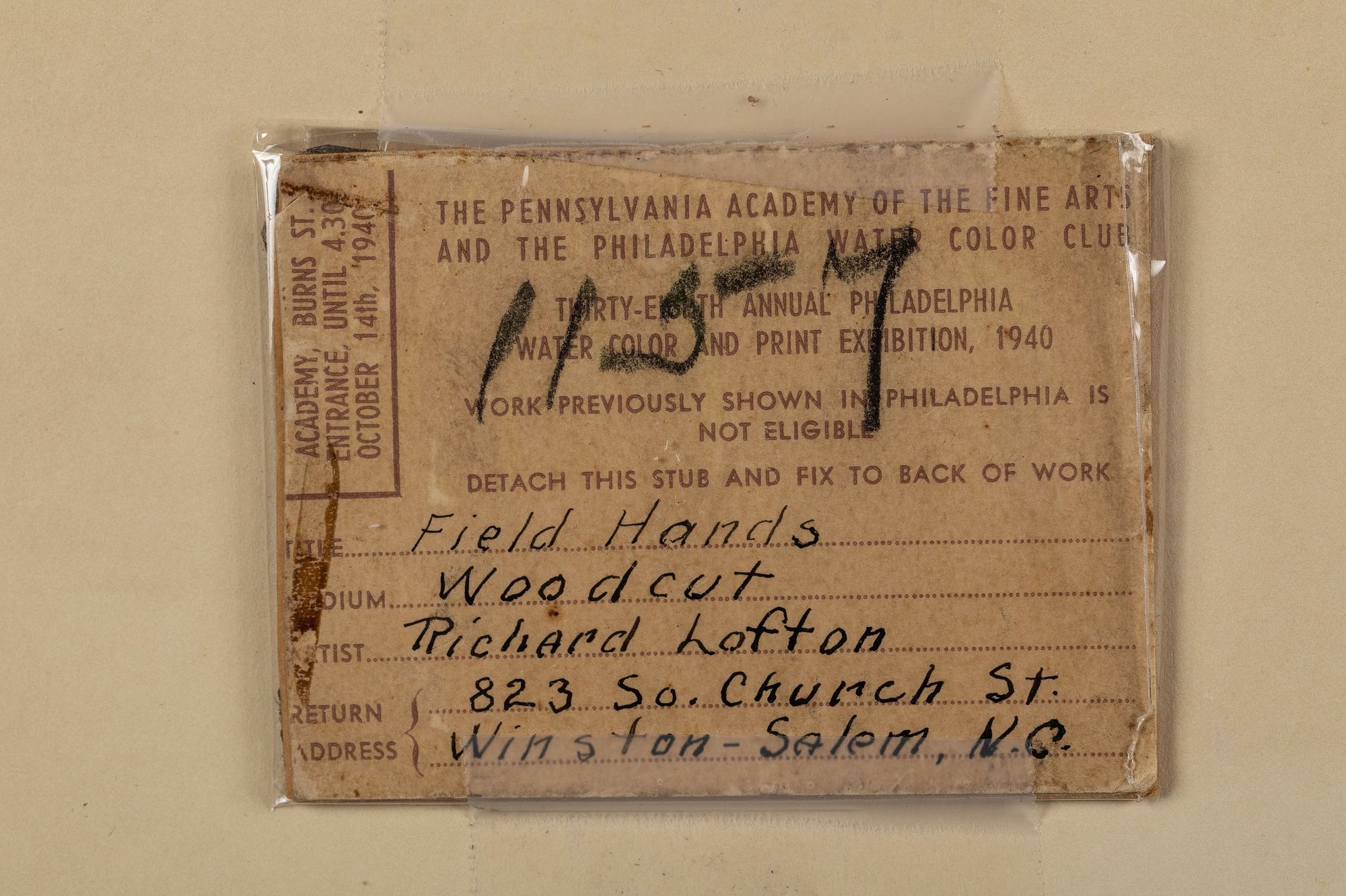 Richard Lofton | Field Hands | MutualArt