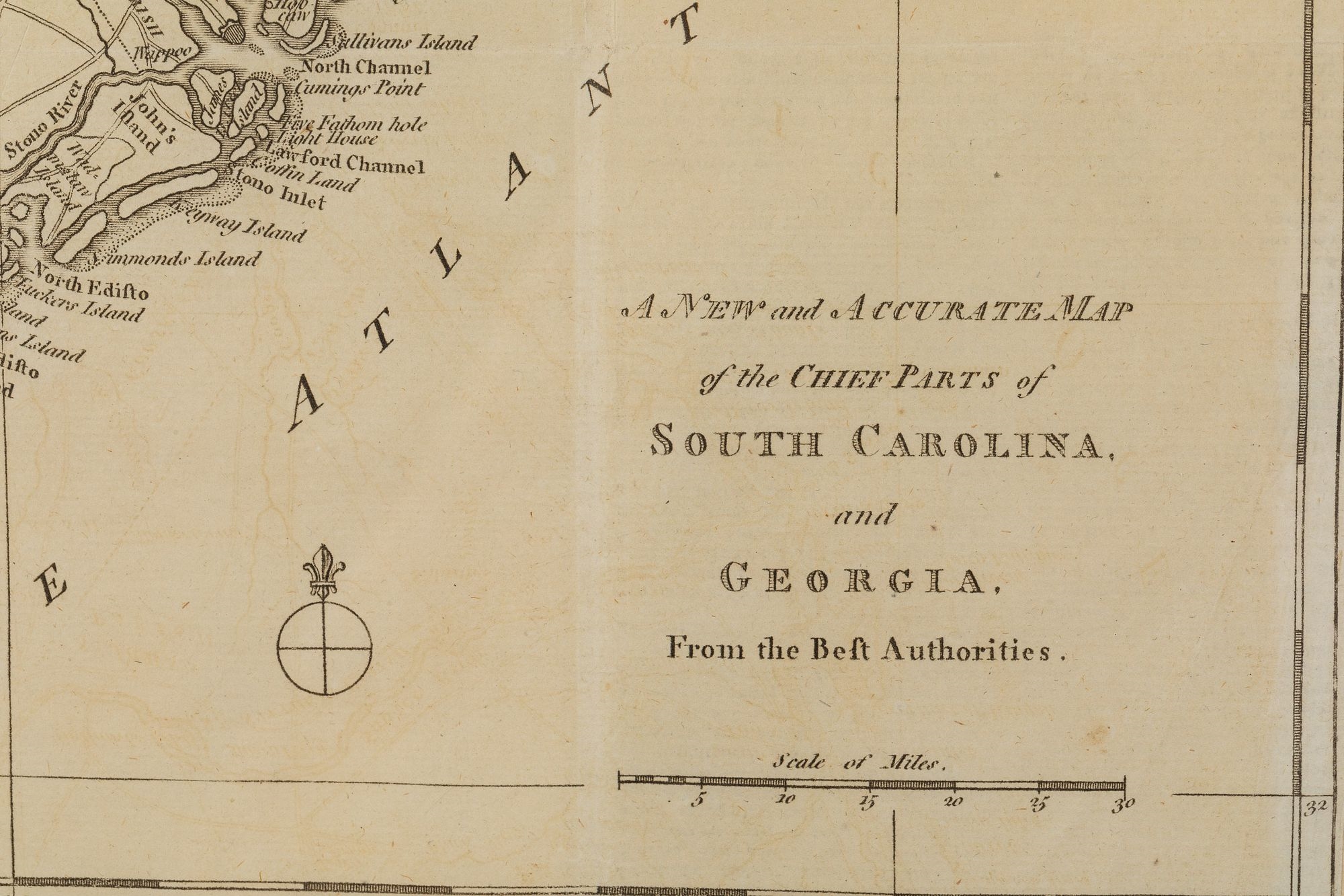 John Lodge | A New and Accurate Map of the Chief Parts of South ...