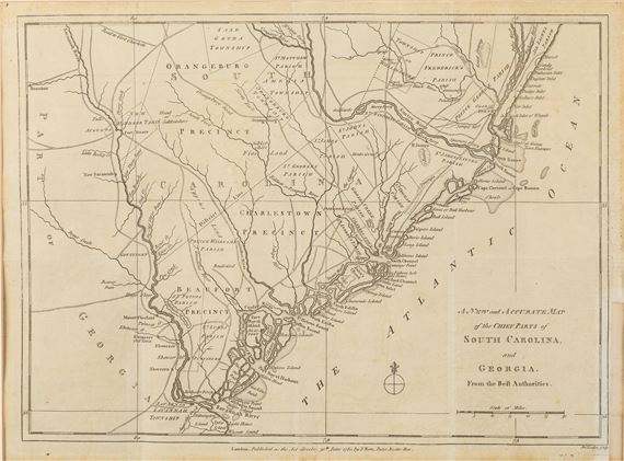 John Lodge | A New and Accurate Map of the Chief Parts of South ...