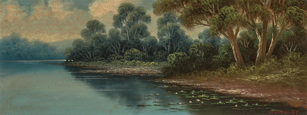 William Lindley | Sunsets on Hawkesbury River | MutualArt