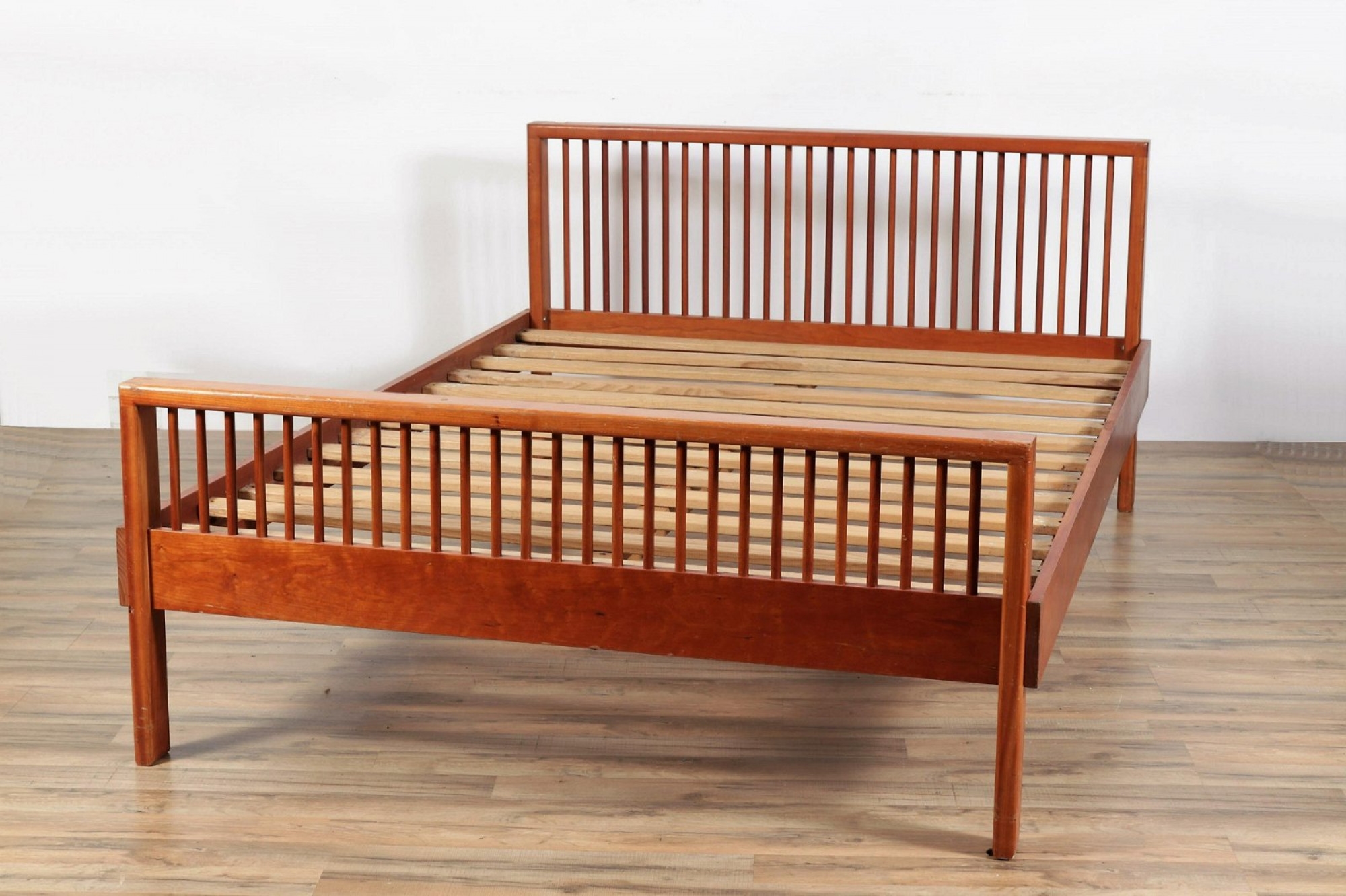 Charles Webb | Charles Webb Cherry Double Size Bed | MutualArt