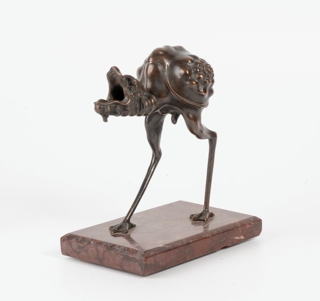 Arent van Bolten | Oil lamp showing a chimera. | MutualArt