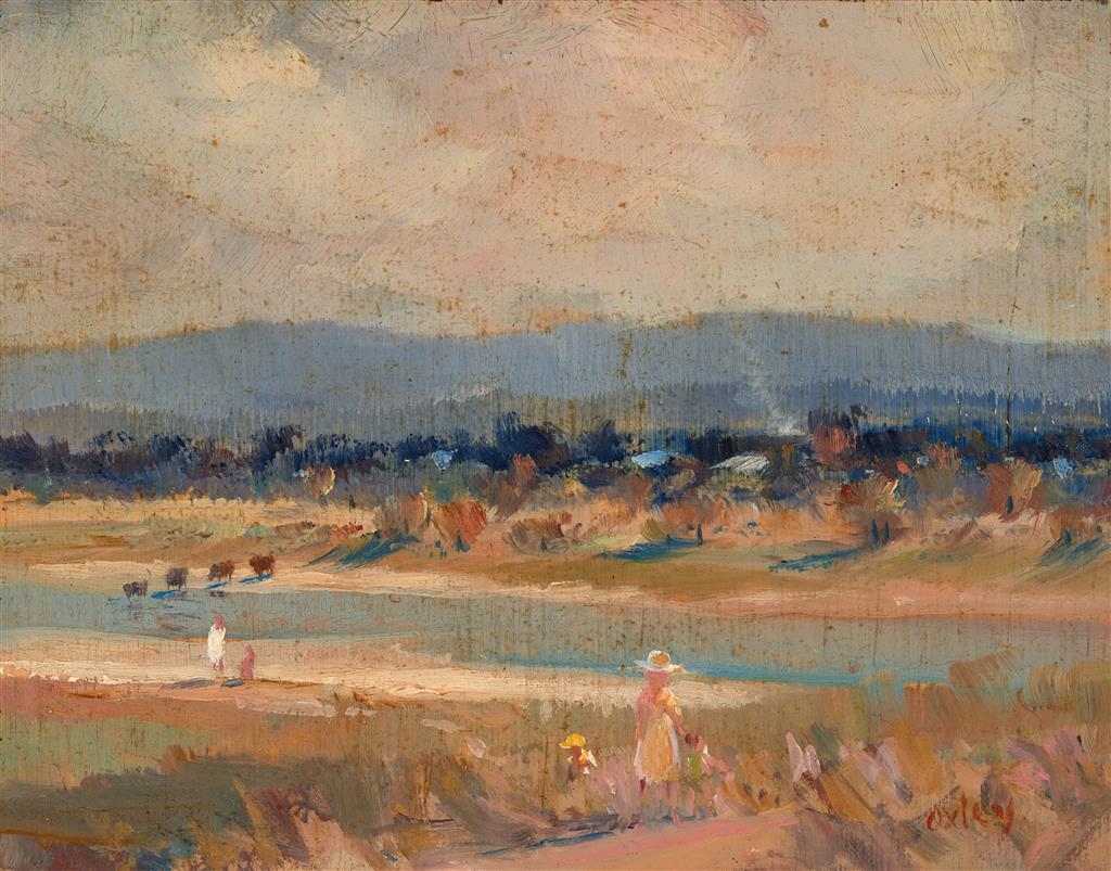 Kevin Oxley | By The River | MutualArt