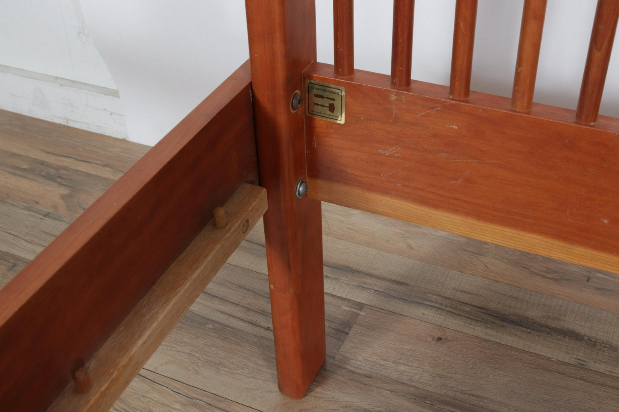 Charles Webb | Charles Webb Cherry Queen Size Bed | MutualArt